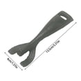 Practical Cast Iron Grills Tongs Heat Resistant Handle Ergonomic ...