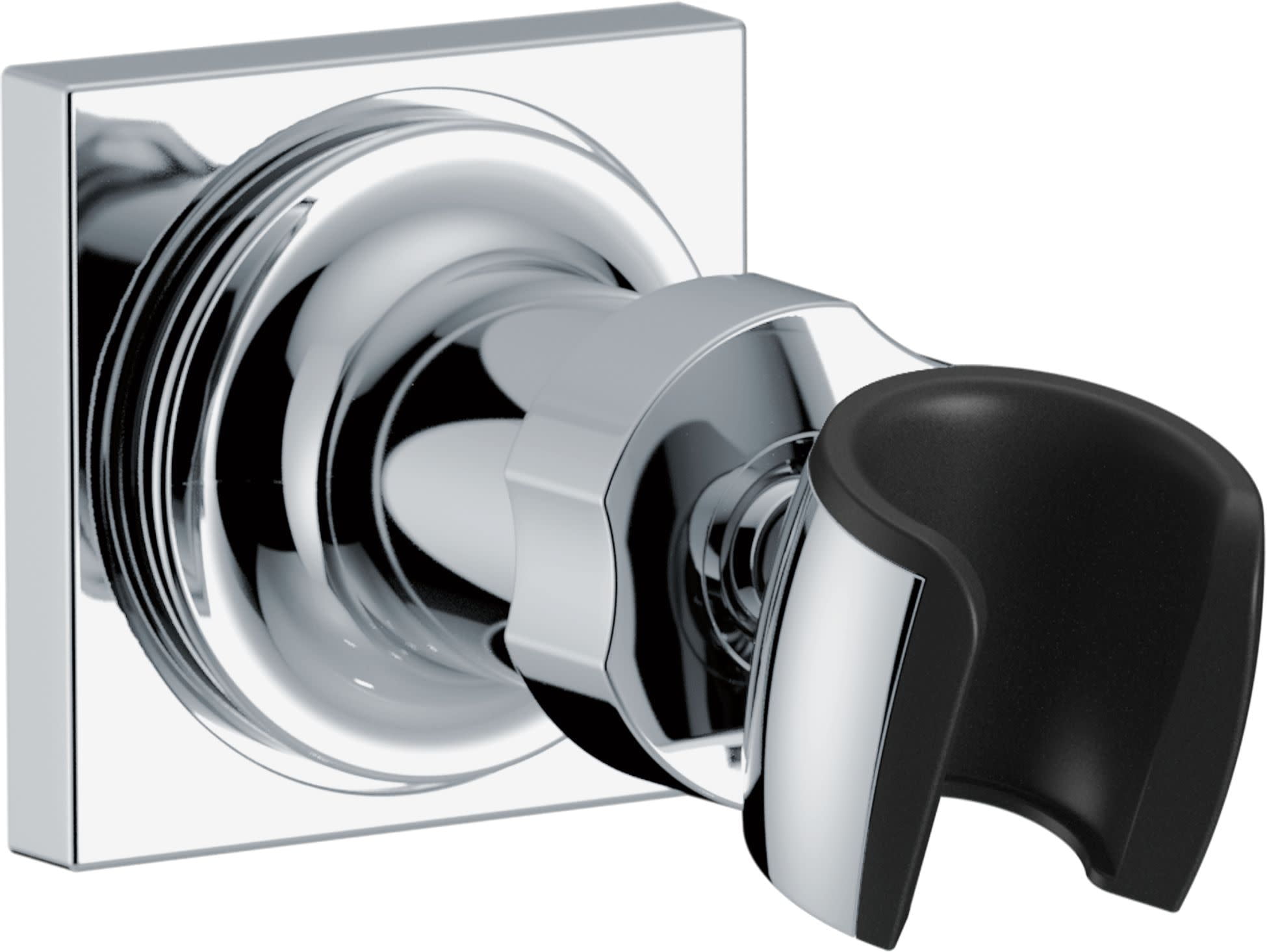 Delta U4010-Pk Square Adjustable Wall Mounted Hand Shower Holder ...