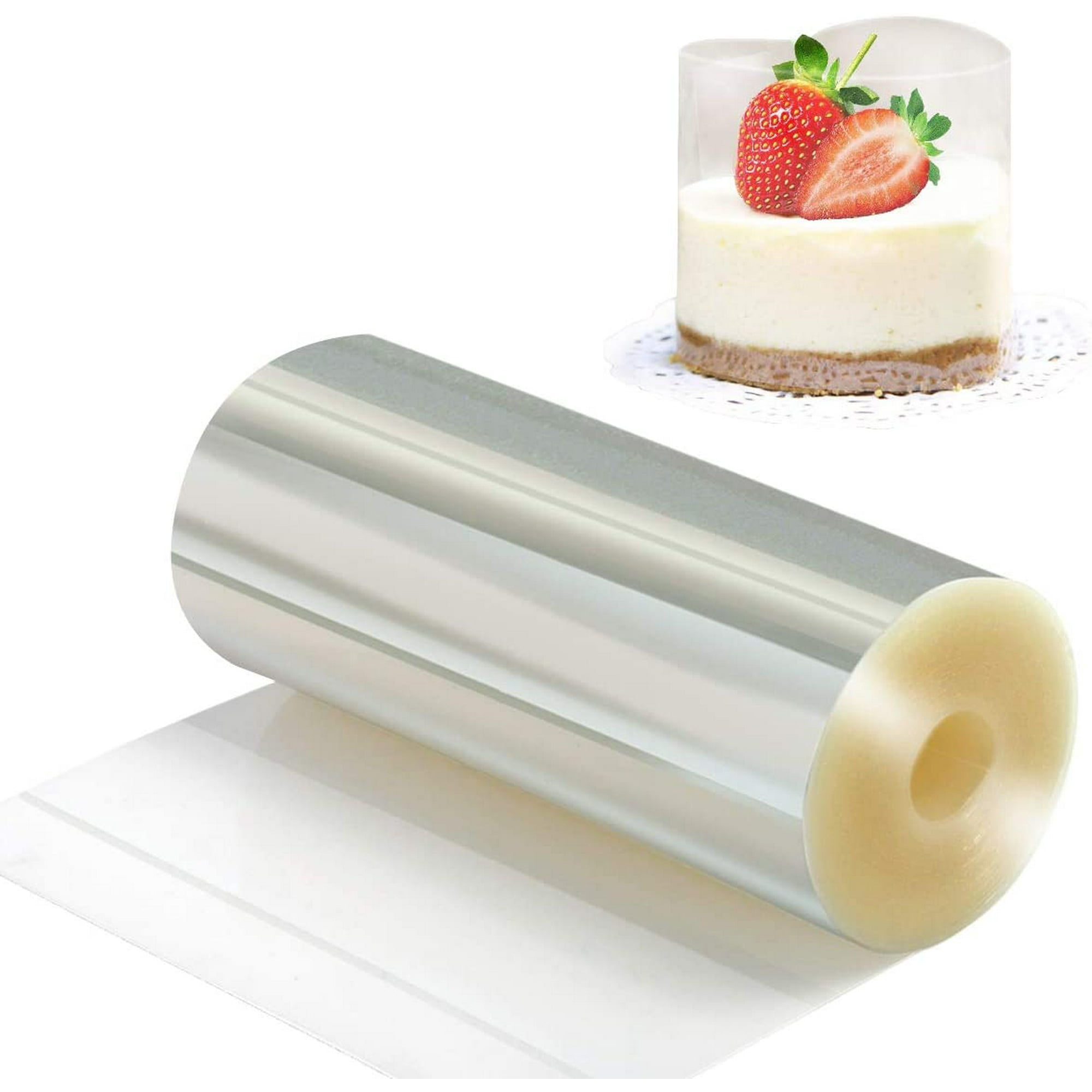 Click here for Damaie Cake Collars 4.7 X 3.94 - Clear Acetate Str... prices