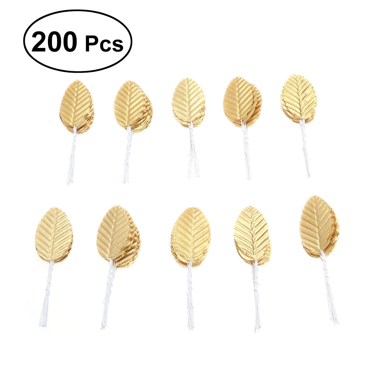 Leaves Artificial Fake Rose Green Flower Flowers Faux Crafts Leaf Stem ...