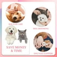 Dog Grooming Hammock with Nail Clippers Kit for Cats & Dogs, Pink XS ...