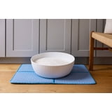PrettyLitter Linnea Round Open Top Cat Litter Box with Non-Stick ...