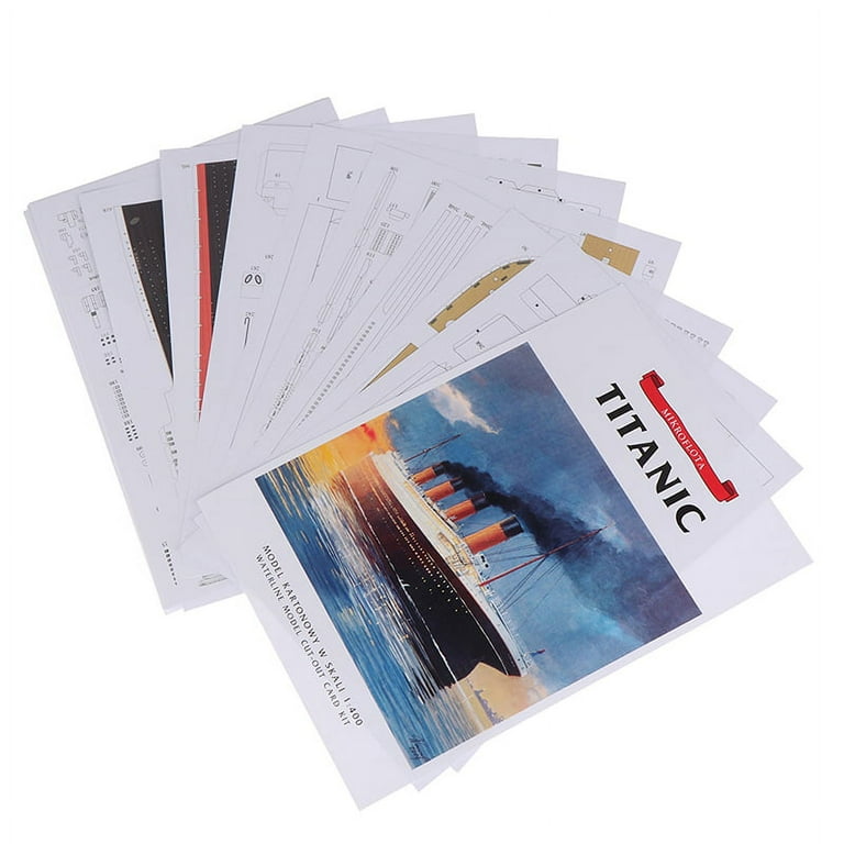 Paper Models Ship Card