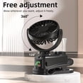 Air Cooling Fan Travel Fan Small Desk Fan USB Fan Clip On Fan Travel ...
