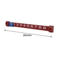 Universal Foosball Scoreboard, 10 Numbers Record Scoring Marker ...