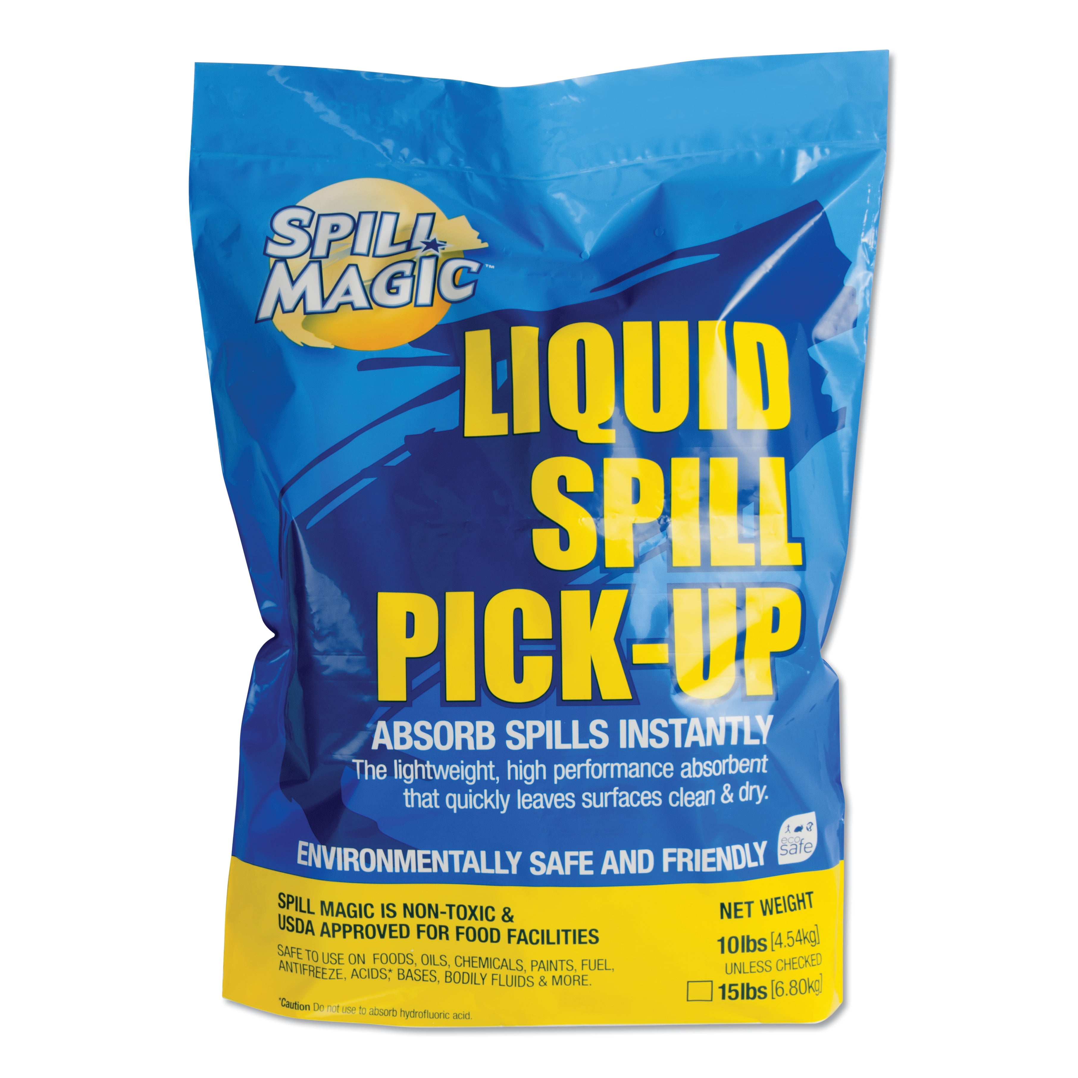 Spill Magic Sorbent, 15 lbs -FAO97115 - Walmart.com