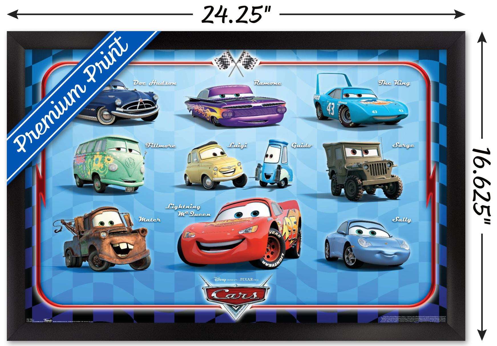 Cars Movie Characters Wallpaper