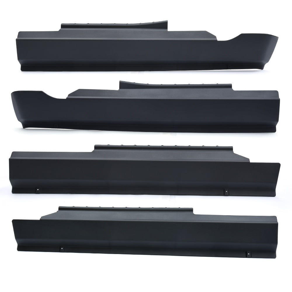 PIT66 Dodge Black Trail Armor Rocker Panel,Fit For 2009-18 Dodge Ram ...