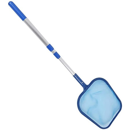 Deep-Bag Pool Rake & Swimming Leaf Skimmer Net with Medium Fine Mesh ...