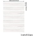 13 Pcs Peel And Stick Stairs Stickers Orange Jelly Self Adhesive Vinyl