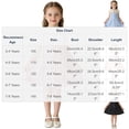 Owordtank Girls Dress Sleeveless Button Front A-Line Princess Dresses ...