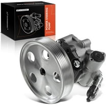 A-Premium Power Steering Pump with Reservoir and Pulley Compatible with ...