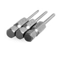 12Pcs/Set 50mm 1/4 Inch Hex Shank Magnetic for Screwdriver Bits ...