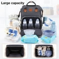 NUMBER ONE Diaper Bag Backpack, Large Travel Bag with Changing Station ...