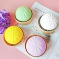 Pluokvzr Dumpling Squishy Stress Ball Fidget Toy 4Pcs Stress Relief ...