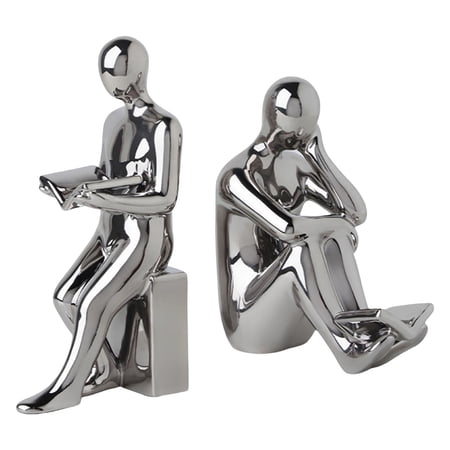 Modern Ceramic Human Statues Collectible Sculpture Abstract Figurines ...