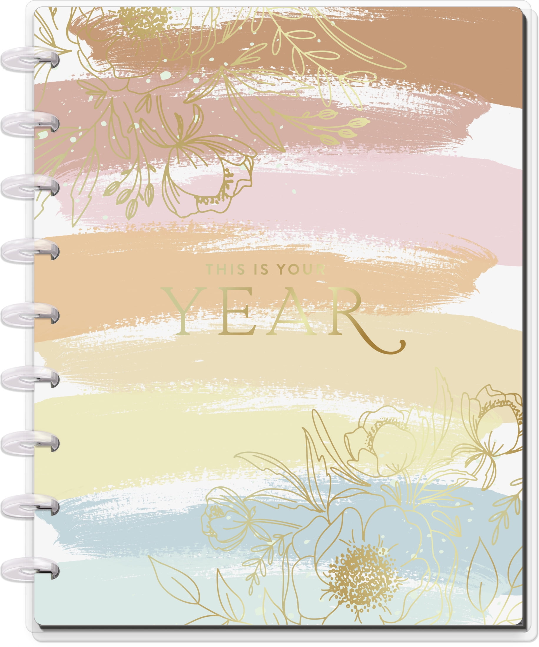 Simply by Happy Planner, Weekly Monthly Planner, Dreamy Watercolors, 9 ...