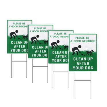 Dogs in Yard Please Keep Out Sign - Walmart.com