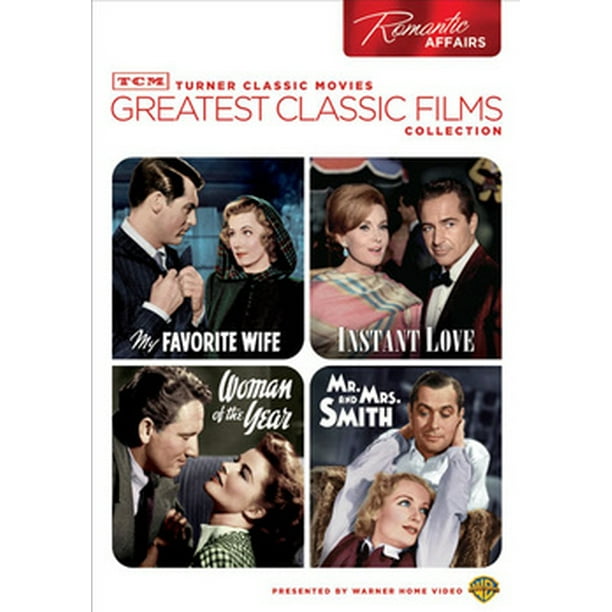 TCM Greatest Classic Films: Romantic Affairs (DVD) - Walmart.com ...