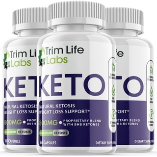 Trim Life Keto Advanced Weight Loss Supplement Ketosis Pills 60 ...