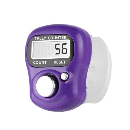 gufffrom 5-Digit Tally Small Knitting Row Score Handheld Resettable ...