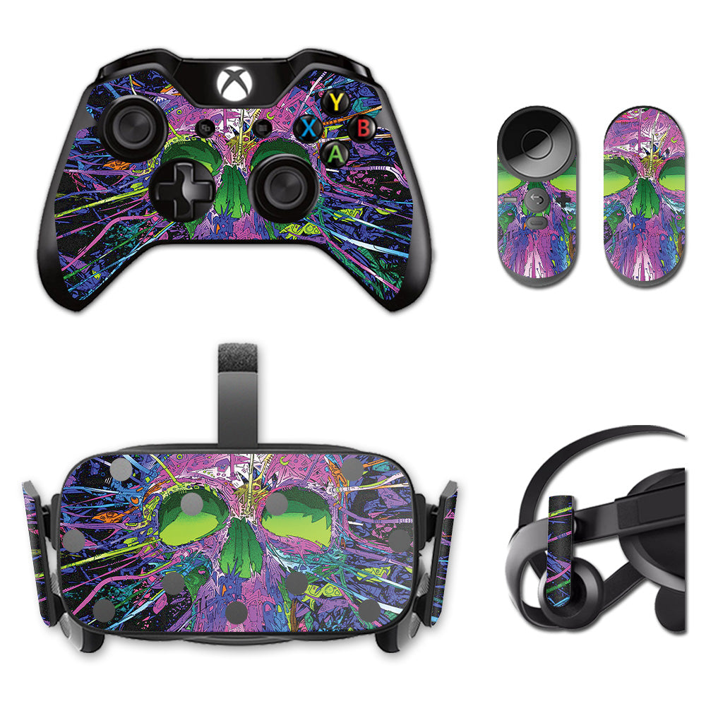 Skin Decal Wrap Compatible With Oculus Rift CV1 cover Sticker Design ...