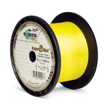Power Pro PowerPro Super 8 Slick Braided Line 150 Yards, 50 lbs Tested ...