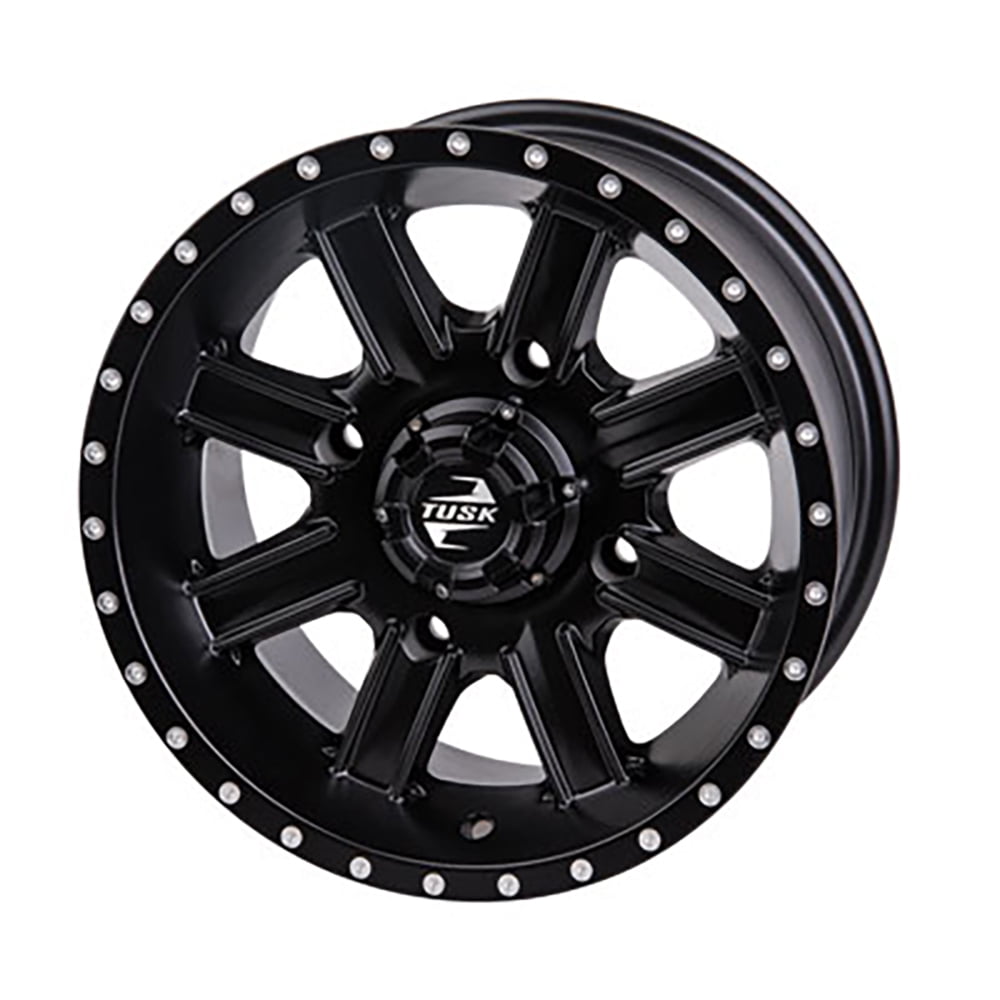 Cascade Wheel 12x7 5.0 + 2.0 Matte Black 4/137 Compatible With Can-Am ...