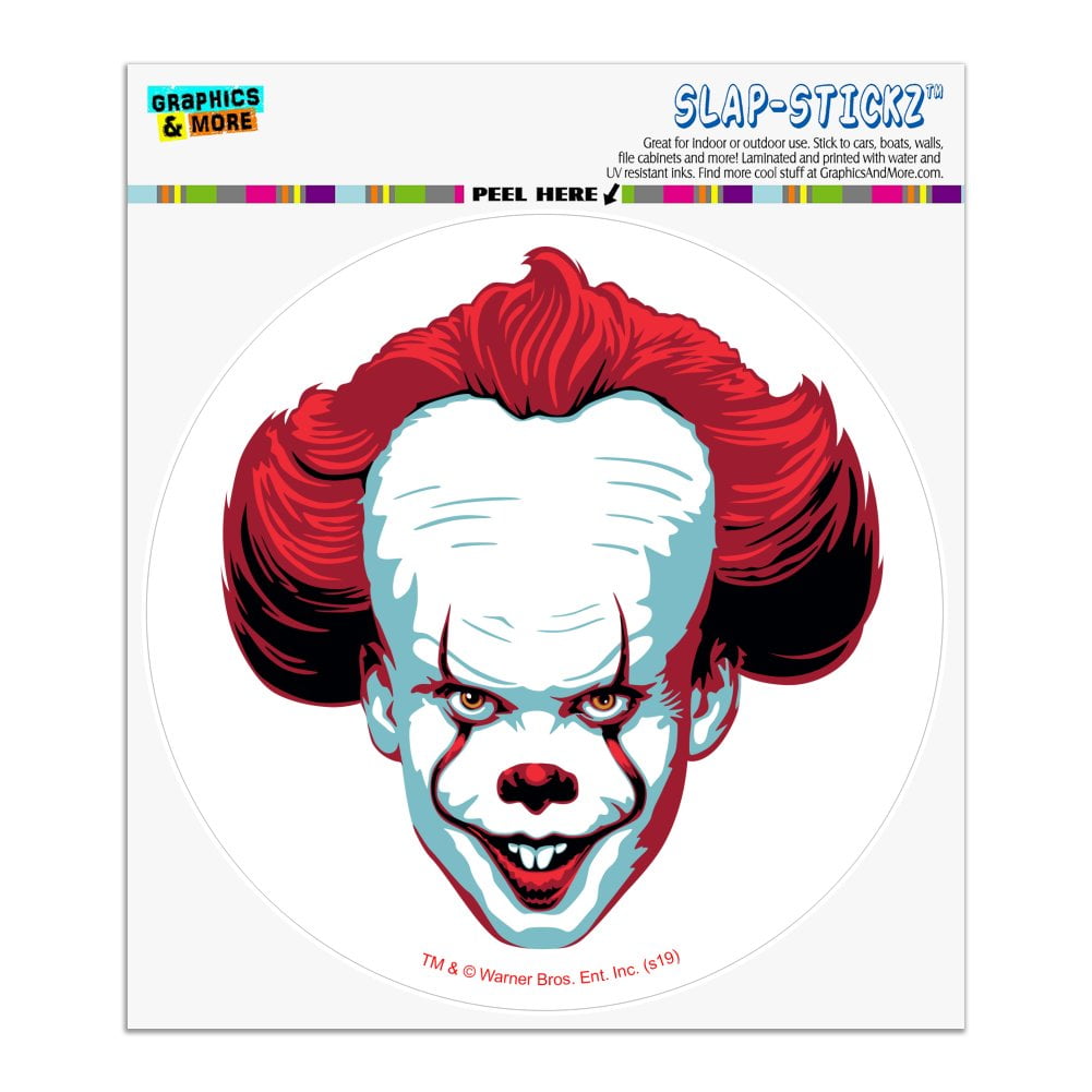 IT Pennywise Come Home Automotive Car Window Locker Circle Bumper ...