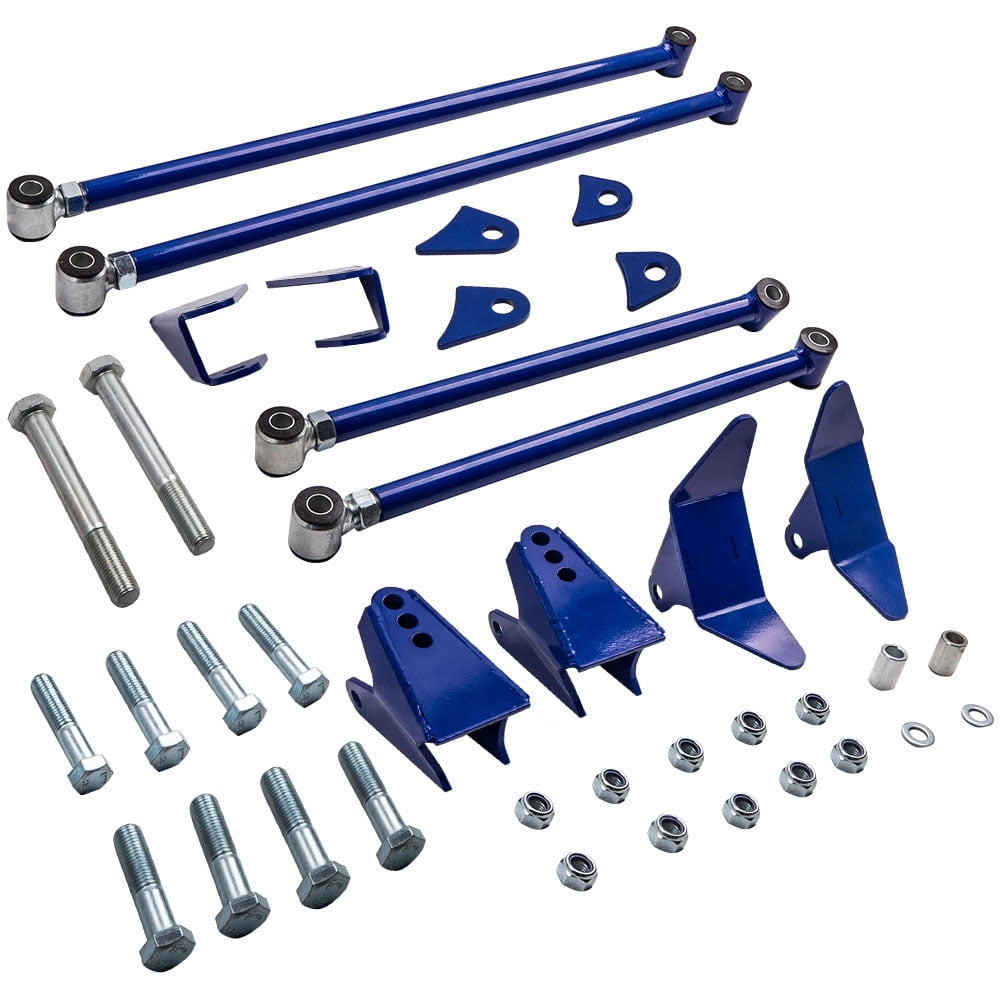 MaXpeedingrods Triangulated 4 Link Kit Suspension Drag for Chevrolet ...