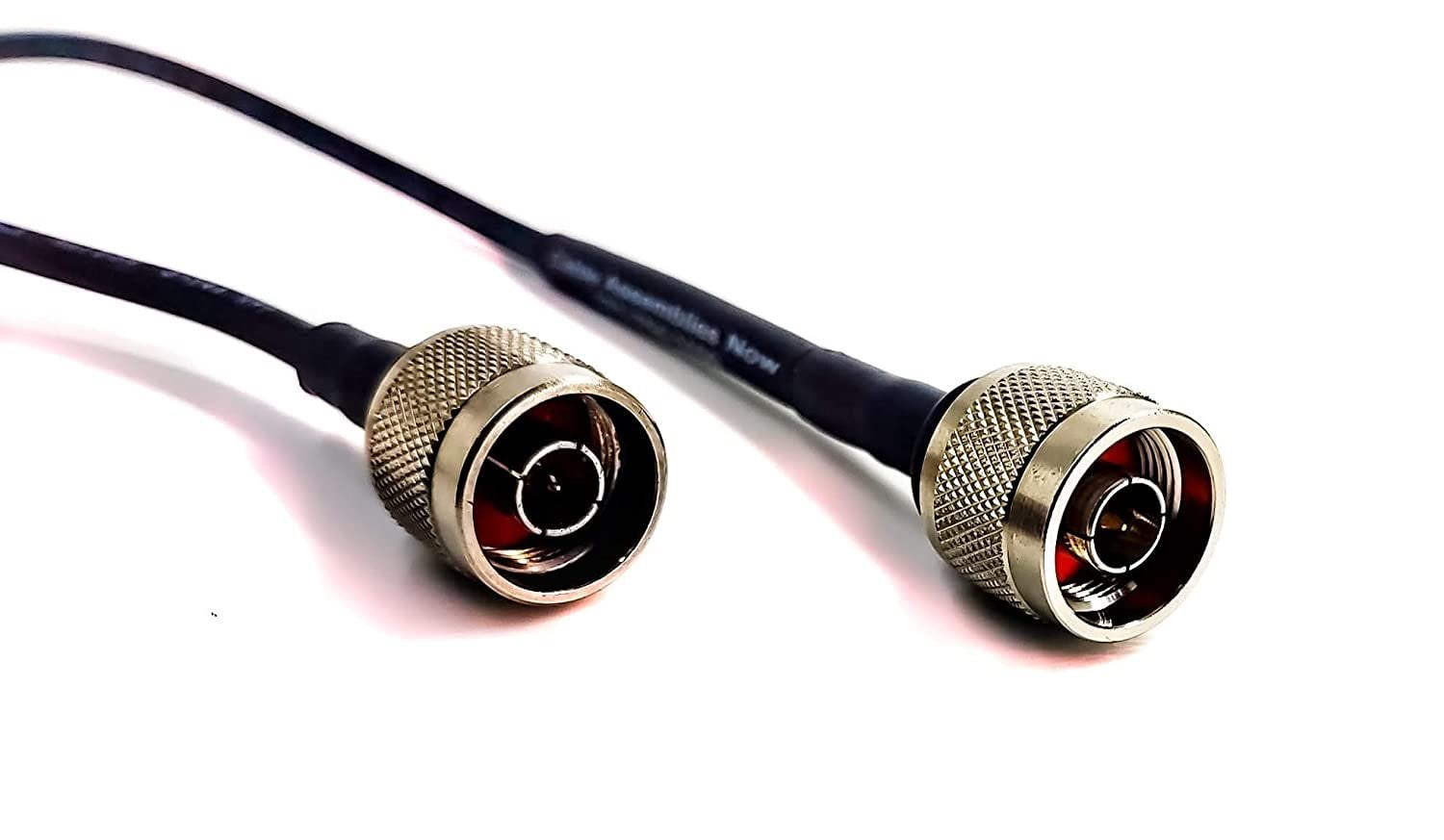 Cable Assemblies Now - 18' Foot LMR-240 Coaxial Assembly with N-Male ...