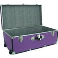 Seward? Collegiate Collection Footlocker Trunk with Wheels, 30", Purple ...