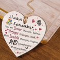 2pcs Heart with Word Wooden Hanging Plate Decoration Accessories Heart ...