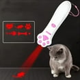 BESTSKY 2026 New Laser Cat Toys Interactive Bright Animation Pointer ...