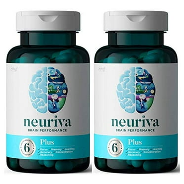 NEURIVA Brain Performance - Original Gummies 12/ 50 ct (Pack of 2 ...