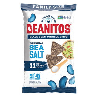 Beanitos Black Bean Chips Original OMG Sea Salt 5 oz - Walmart.com