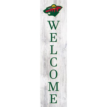 Minnesota Wild Mascot 18'' Round Slimline Illuminated Wall Sign ...