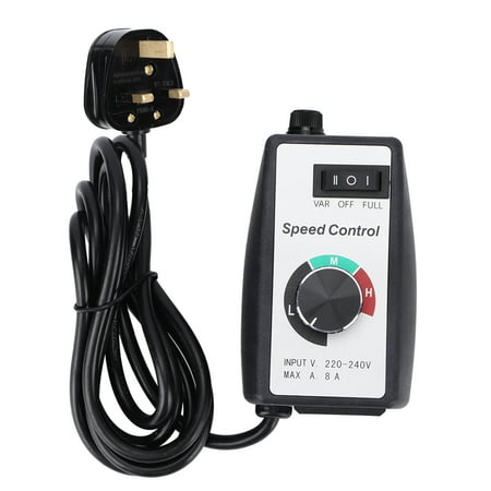 Fan Speed Controller, 5.2x3.1x2.8in Motor Speed Controller, For Fan ...