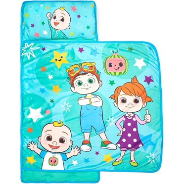 Superhero Adventures Hero Time Kids Nap Mat, 100% Microfiber, Blue ...