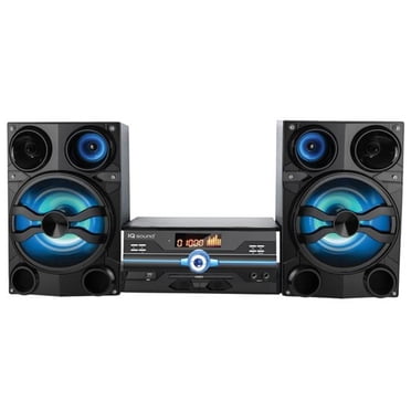 Sharp 350W 5-Disc Mini Shelf Speaker/Subwoofer System CD-BHS1050 with ...