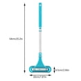2 in 1 Window Screen Cleaning Brush with Squeegee, Multi-Purpose Mesh ...