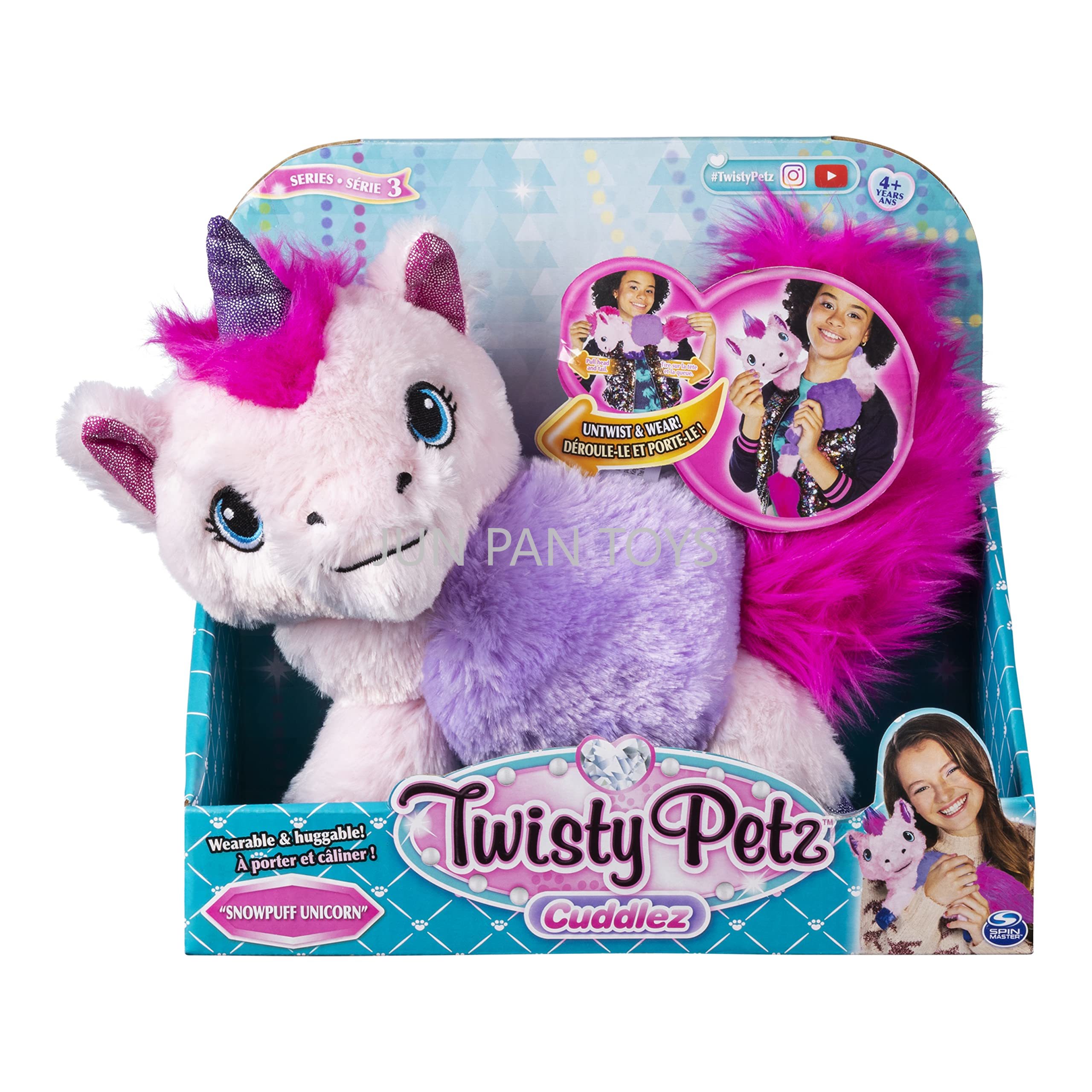 Twisty Petz Cuddlez Snowpuff Unicorn Puppy Cute Magic Pets Collectible ...