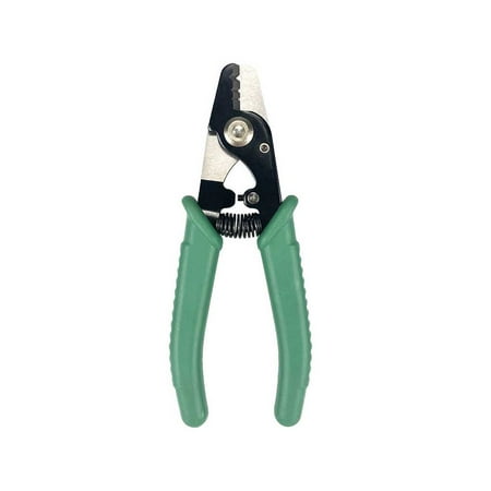 Goriertaly Fiber Stripper Tri-Hole Clamp Wire Stripping Pliers Steel ...