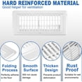 2-in-1 Vent Deflector & Floor Vent Cover, 2 Pack | Tool-Free Install ...