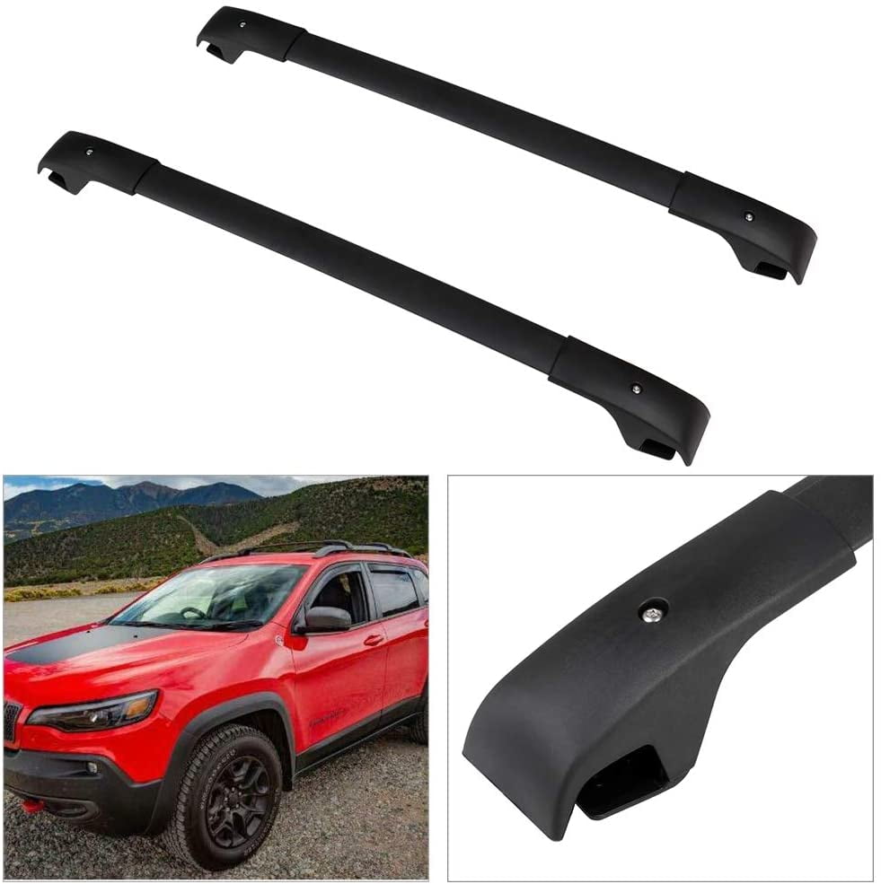 CCIYU Roof Racks for Jeep for Cherokee 2014-2021 Rooftop Luggage Canoe ...