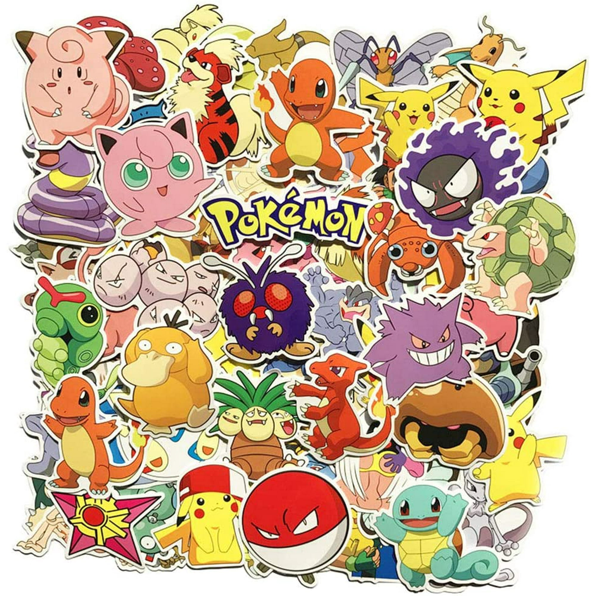 Click here for Zecatl 80 Pcs Pokemon Sticker Pack  Unique Cool St... prices