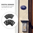 OUNONA 1 Set Number Templates Large Number Stencils Spray Paint Number ...
