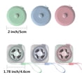 6 Pcs Soft Retractable Tape Measure 200 CM/79 in Measuring Tape Dual ...