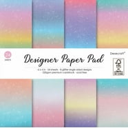 SunWMart 48 Sheets 6x6 Inch Scrapbooking Card Stock Decorative ...