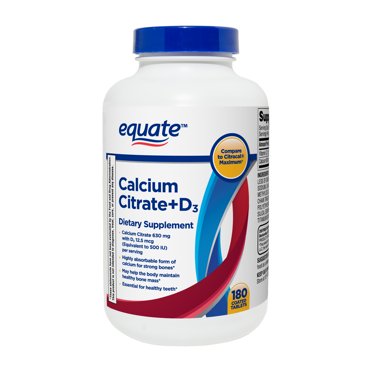 Equate Fiber Therapy Calcium Polycarbophil Caplets, 625 mg, 140 Count ...